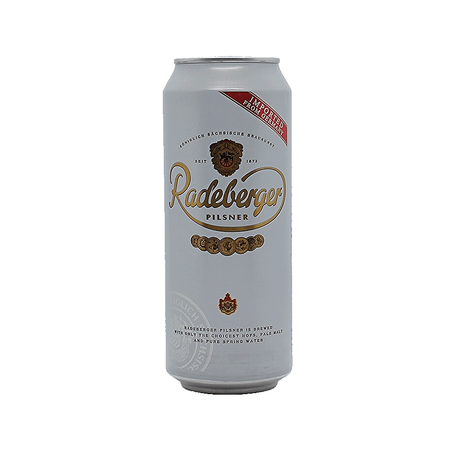 Radeberger Pilsner 500ml Can | Germanliquor.com.au — German Liquor ...